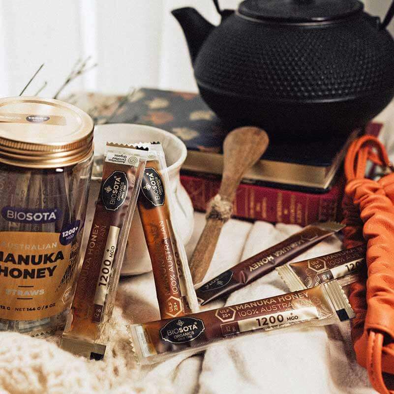 Australian Manuka Honey Sticks Tube MGO 1200+