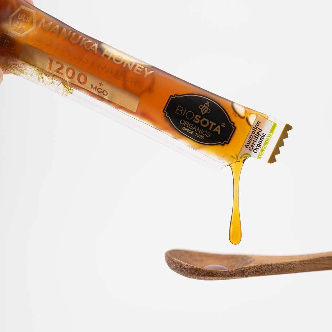Australian Manuka Honey Sticks Tube MGO 1200+