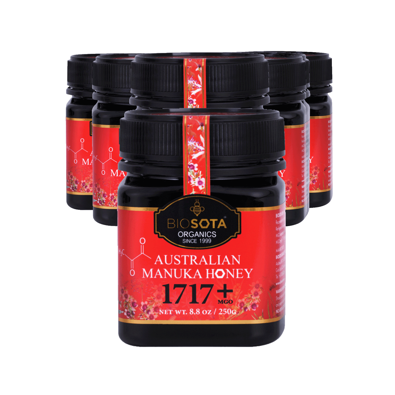 Certified Organic Manuka Honey MGO 1717+ NPA 31+ Value Pack